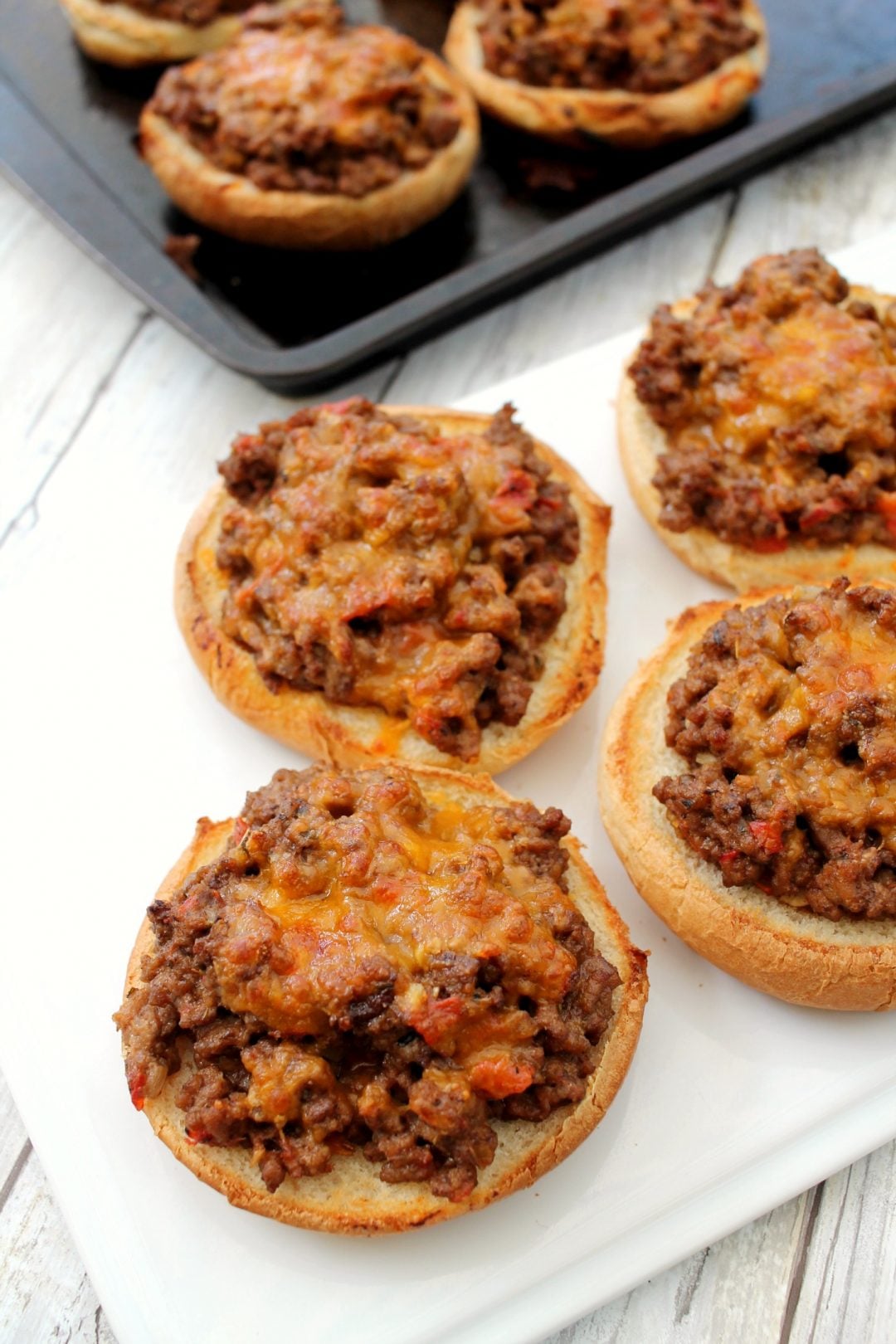 Open Face Burger Recipe - The Endless Appetite