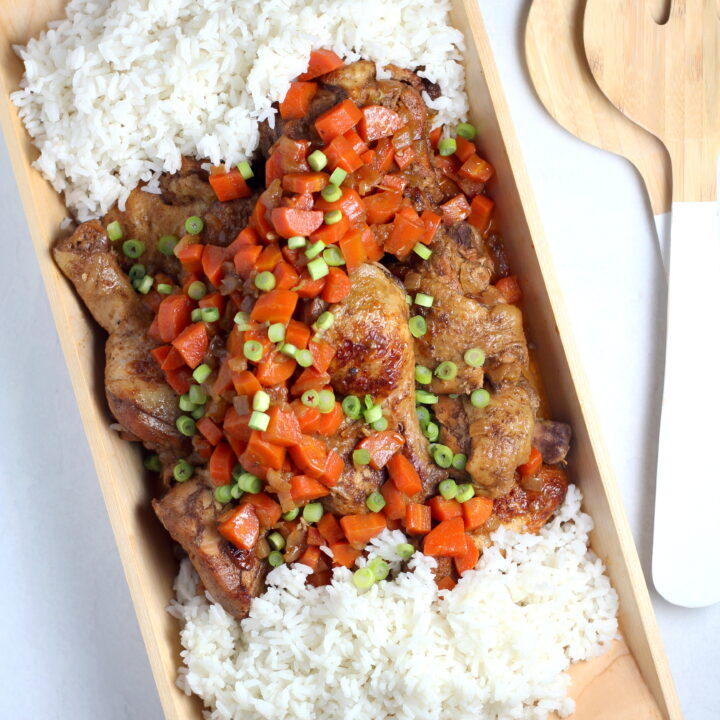 Jamaican Brown Stew Chicken - The Endless Appetite