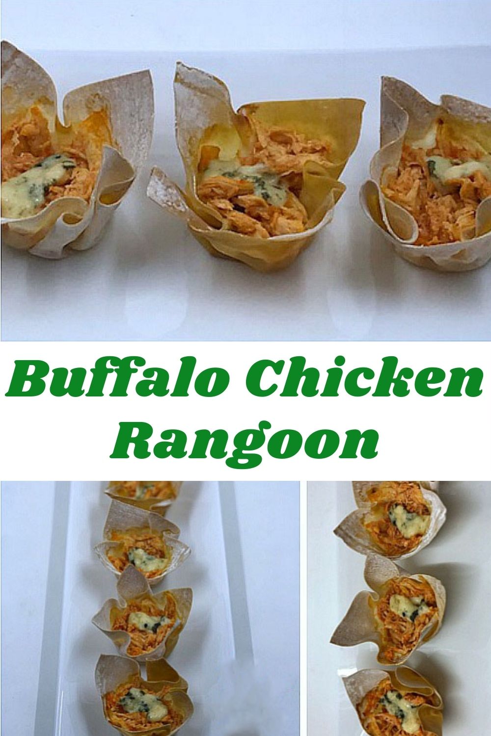 Buffalo Chicken Rangoon - The Endless Appetite