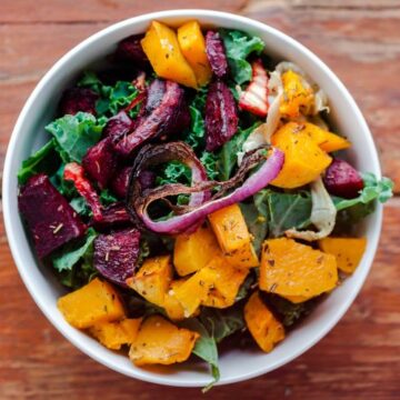 Roasted Beets and Butternut Squash with Savory Herbs - The Endless Appetite
