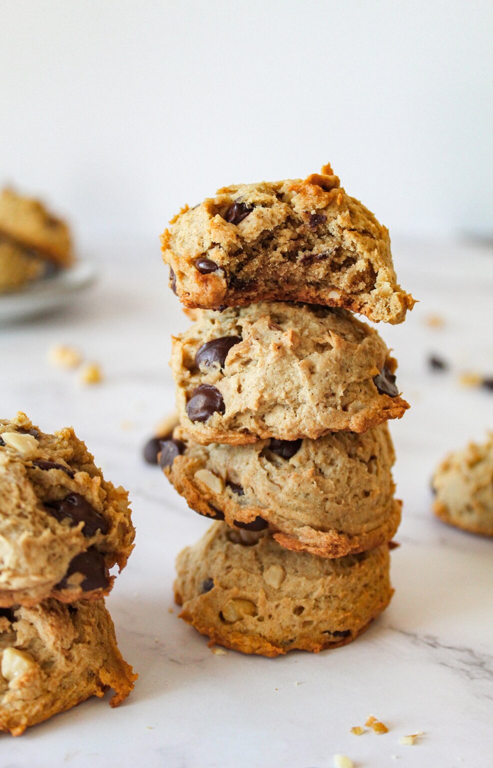 Chunky Monkey Cookies (Soft, Chewy & Gluten-Free) - The Endless Appetite