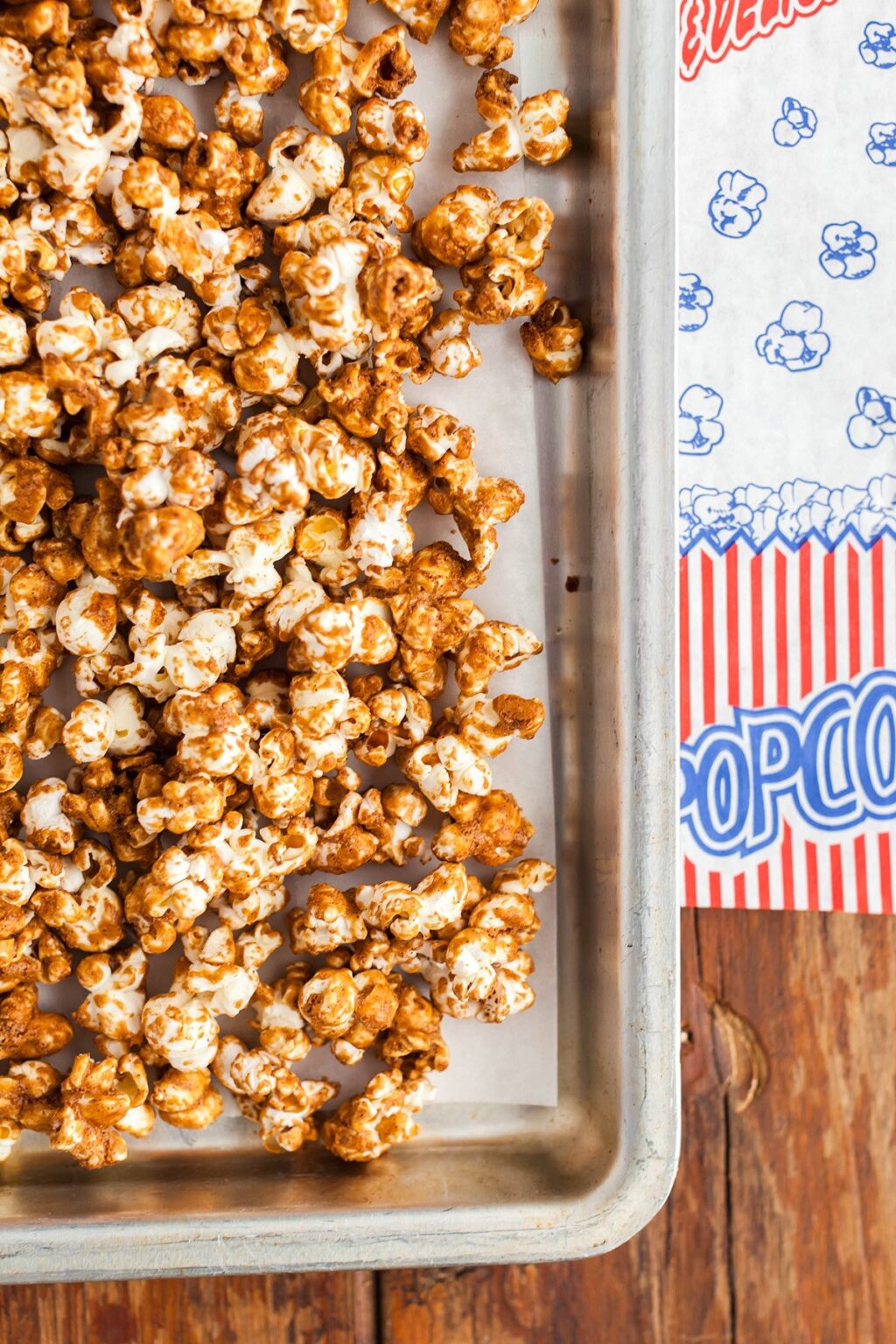 Cinnamon Maple Syrup Popcorn - The Endless Appetite