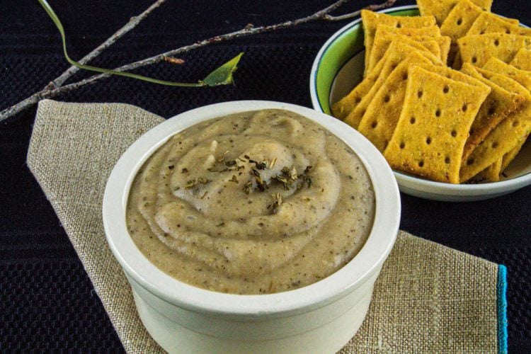 Healthy Basil White Bean Dip - The Endless Appetite