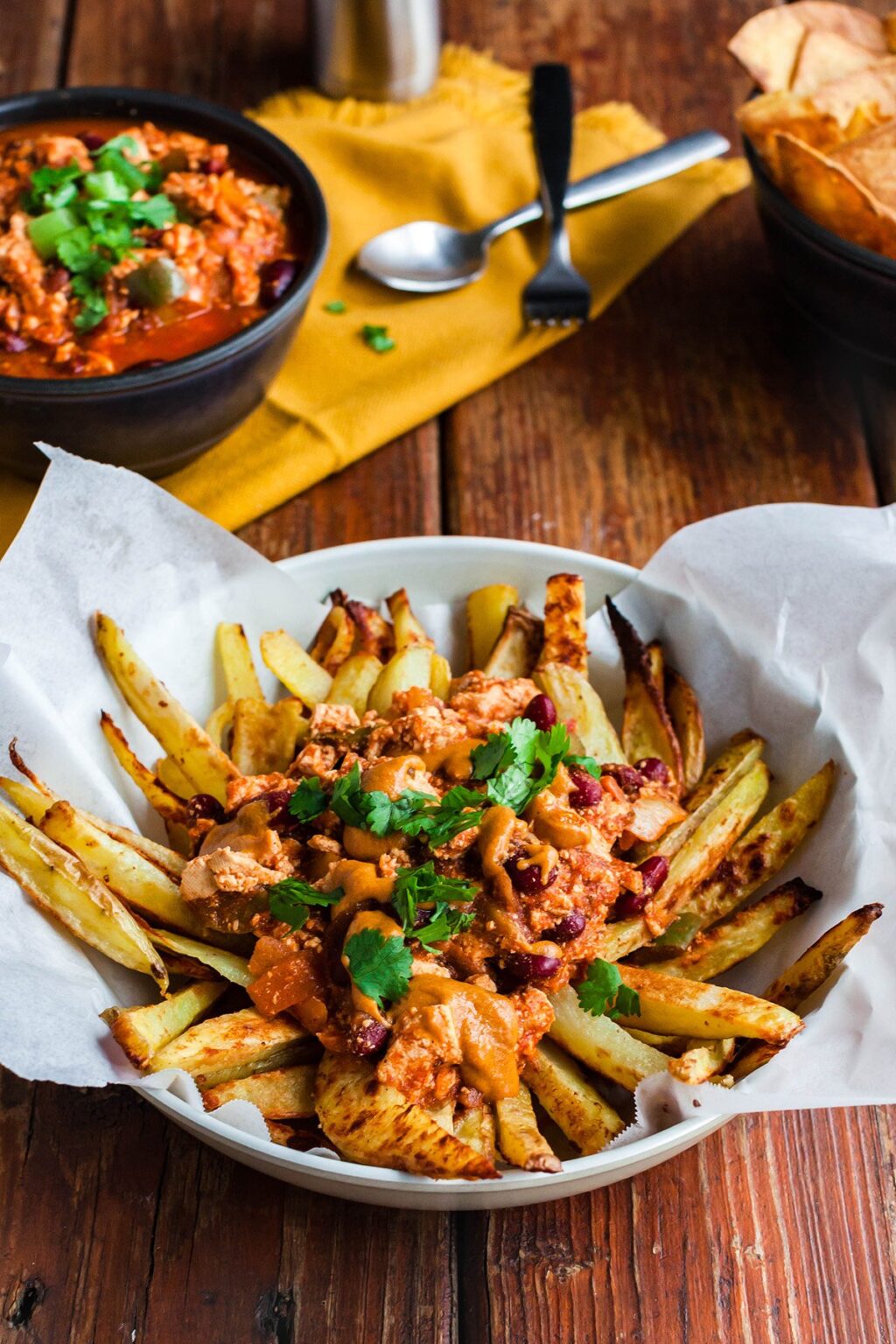 Vegan Chili Fries - The Endless Appetite
